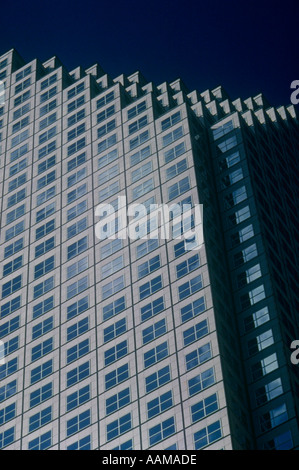 Architectural abstract of the exterior of the contemporary Miami Beach ...
