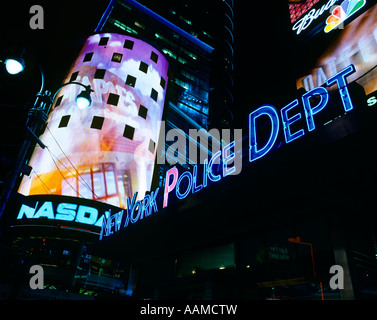 The Nasdaq Market Site Times Square event space seen in Times Square ...