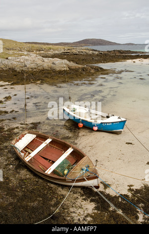 Isle Of Barra Lobster Boats Stock Photo - Alamy