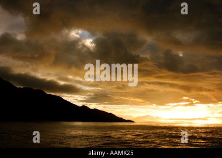 Scenic Cruise Chile Fjords Darwin Channel Stock Photo - Alamy