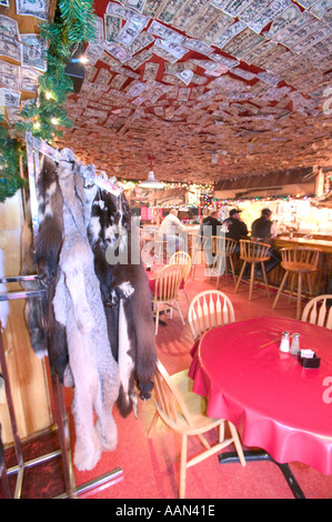 The Chatanika lodge a typical Alaskan bar near Fairbanks Stock Photo ...