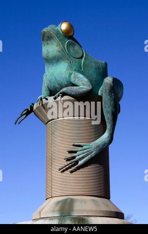 frog bridge Willimantic CT Stock Photo - Alamy