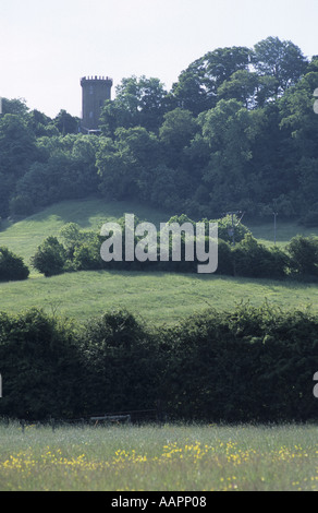 View over Edgehill Battlefield site from Edge Hill, Warwickshire ...