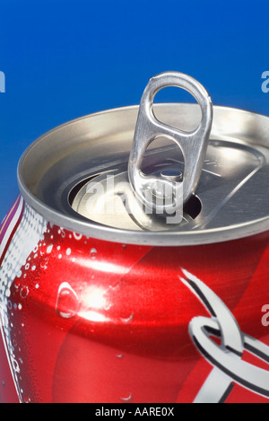 Open soda cans (pop cans, aluminum cans, aluminium cans) - USA Stock ...