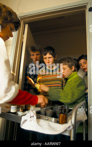 ORPHANAGES IN RUSSIA CHILDREN AT ORPHANAGE NUMBER ELEVEN ON THE ...