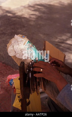 Malta - Lacemaking Stock Photo - Alamy