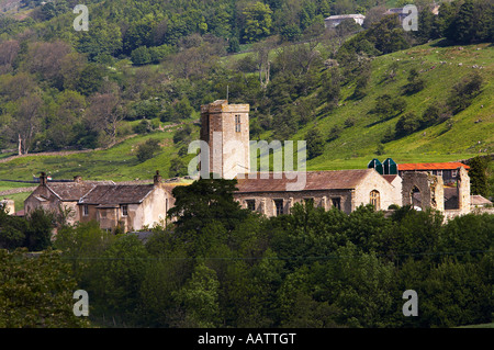 Marrick Priory remains Swaledale near Richmond North Yorkshire Stock ...