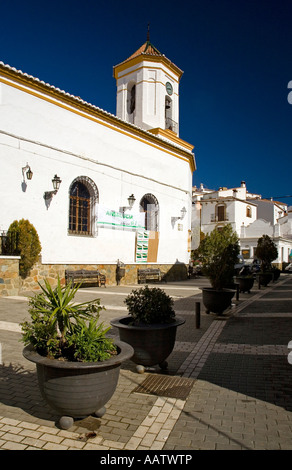 Jubrique a white Spanish Hill Village in Andalucia Spain Stock Photo ...