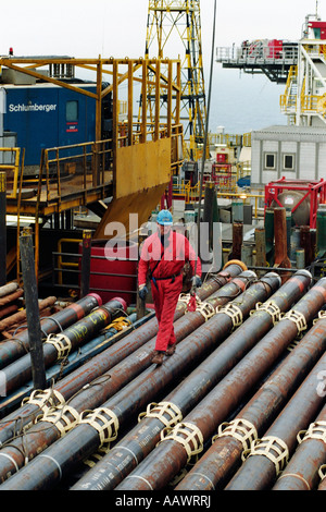 Statoil oil drilling platform Gullfaks A in the North Sea Stock Photo ...