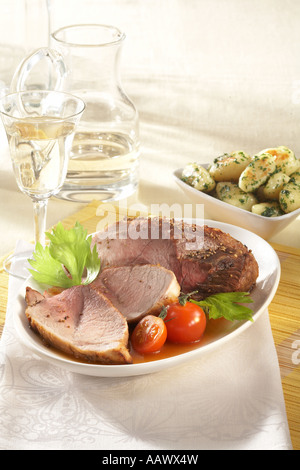 Rum Pork Meat step by step Stock Photo - Alamy