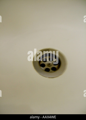 bath plug hole Stock Photo - Alamy
