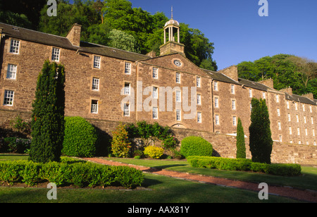 Robert Owen's house at New Lanark Mills World Heritage Site by the ...
