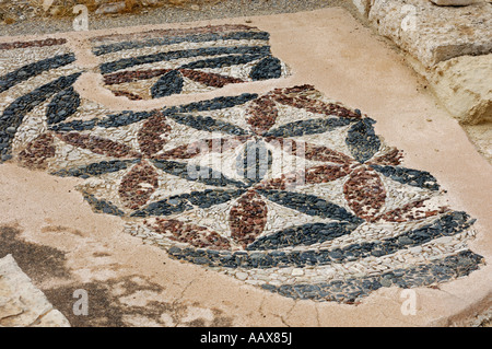 Ancient Greek Roman Pebble Floor Mosaic of Lion Hunt & Hunter c4th BC ...