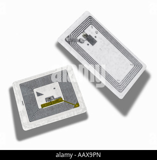 RFID chip sticker Stock Photo - Alamy