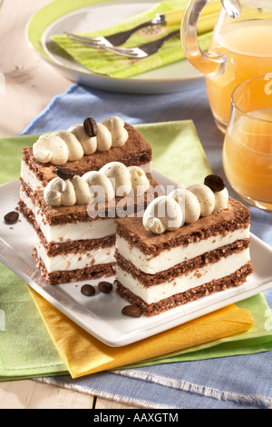 Coffee Cake with Bezé Stock Photo - Alamy