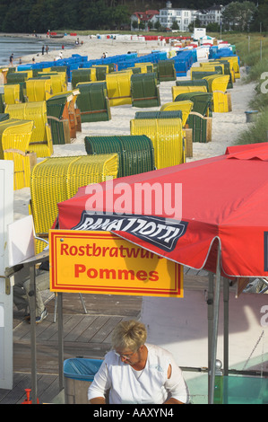 West Pomerania, Baltic, Rugen, Binz Beach Stock Photo - Alamy