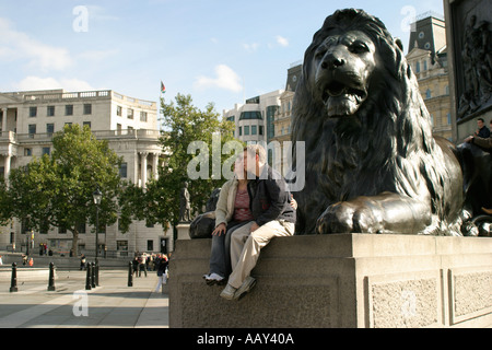 A map of Two Lions Square in Penrith, UK Stock Photo - Alamy