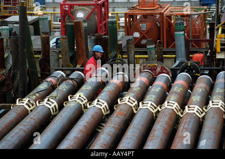 Statoil oil drilling platform Gullfaks A in the North Sea Stock Photo ...