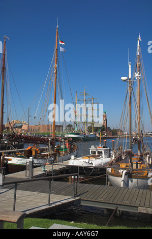 Germany Bremen Bremerhaven historic docks Stock Photo - Alamy