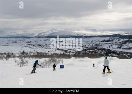 Storlien. Skiresort in Sweden Stock Photo - Alamy