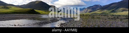 Valley at Kongakut River, Arctic National Wildlife Refuge, Alaska Stock ...