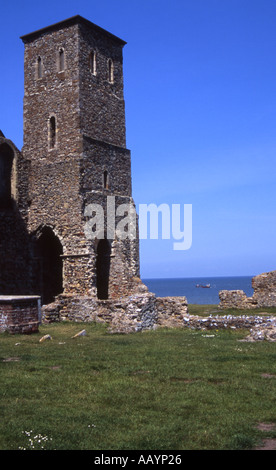 Reculver Towers, Kent, England Stock Photo - Alamy