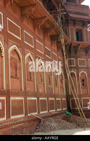 Red Fort Texture - Delhi and Agra India Stock Photo - Alamy