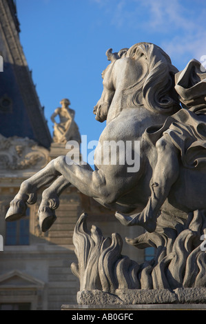 Paris Louvre statue Stock Photo - Alamy