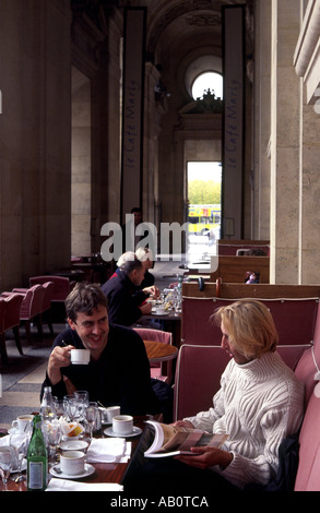 The Cafe Marley in Paris France Stock Photo - Alamy