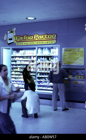 Snack and drink vending machine Paris France Stock Photo - Alamy
