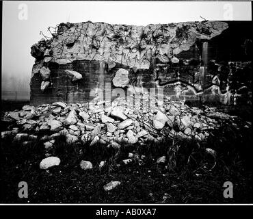 Atlantic Wall built by Germany against Allied attack during WW2 along ...