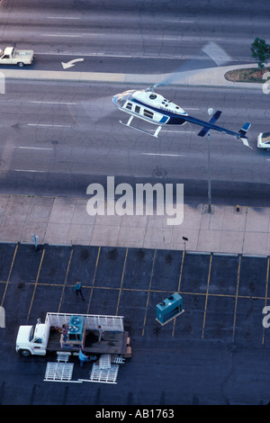 Bell Jet Ranger crane Stock Photo - Alamy