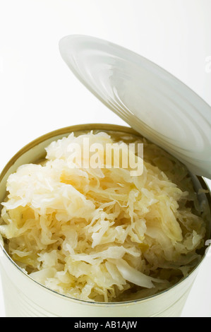 Sauerkraut in tin FoodCollection Stock Photo - Alamy