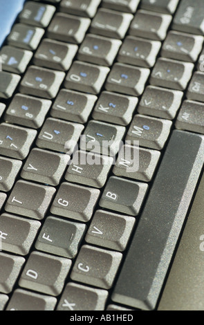 Laptop keyboard close-up Stock Photo - Alamy