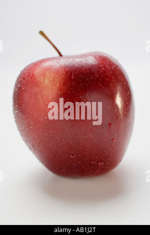 Red apple variety Stark with drops of water FoodCollection Stock Photo ...