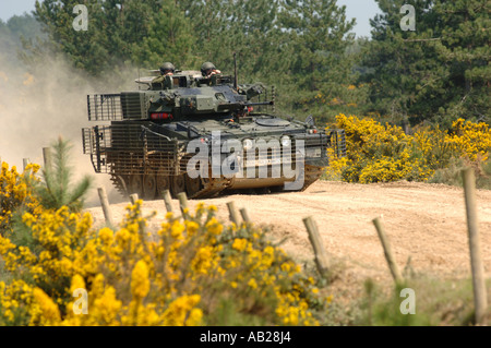 Scimitar tank during tank training at "The Armour Centre" at Bovington ...