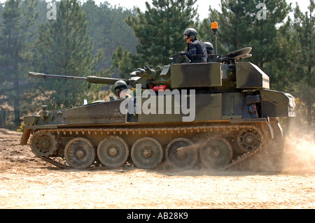 Scimitar tank during tank training at The Armour Centre at Bovington in ...