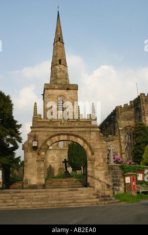 The Village of Astbury, Cheshire Stock Photo - Alamy