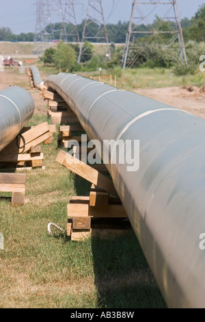 Grand Rapids Michigan A natural gas pipeline being built for DTE Energy ...