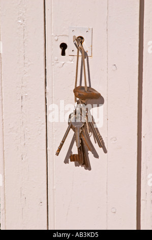 The cellar keys, a bunch of keys on a key ring - Chateau Haut Bergeron ...