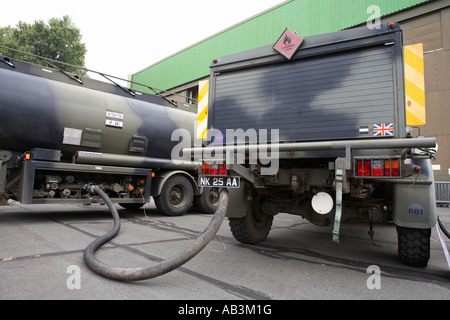 seddon atkinson low mobility tanker with fueling pipe at RAF cosford ...