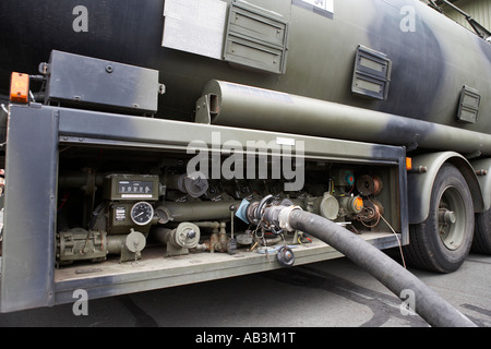 seddon atkinson low mobility tanker with fueling pipe attached to a ...