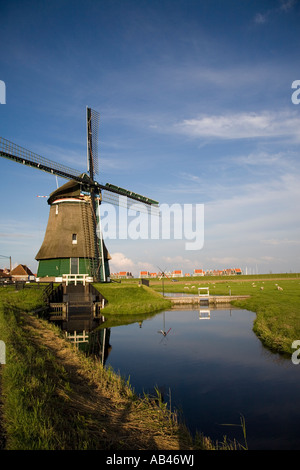 Watermill Molen Katwoude, Volendam, The Netherlands Stock Photo - Alamy
