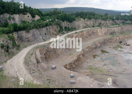 A quarry Southern, Poland Stock Photo - Alamy