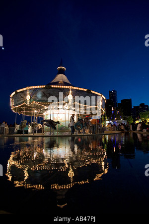Detroit River Carousel Stock Photo - Alamy