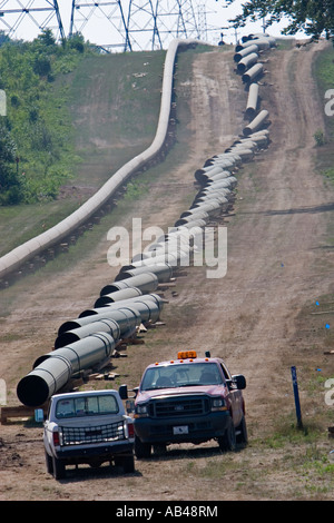 Grand Rapids Michigan A natural gas pipeline being built for DTE Energy ...