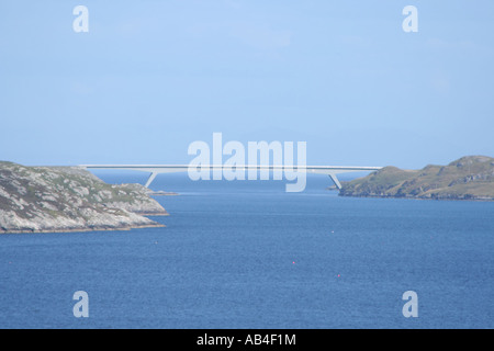 Scalpay bridge linking islands of Scalpay to Harris Outer Hebrides ...