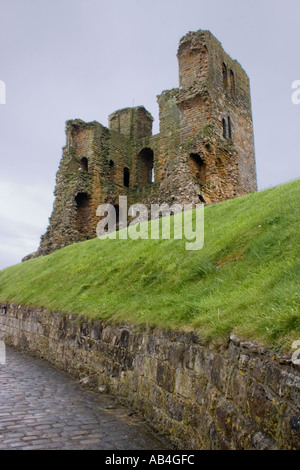 The keep at Scarborough castle Stock Photo - Alamy