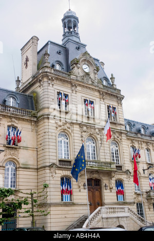 France, Normandy. Coutances, Hotel de Ville Stock Photo - Alamy