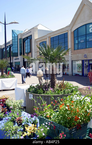 Lemon Quay Plaza Truro Cornwall UK Stock Photo - Alamy